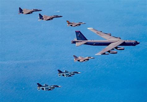 한미일 한반도 인근 상공서 첫 연합공중훈련 네이트 뉴스