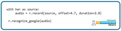 Speech Recognition System Using Raspberry Pi The Engineering Projects