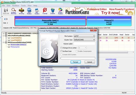 How To Create And Format ExFAT Partition EASSOS