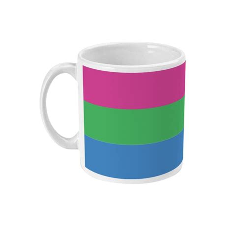 Rainbow And Co Polysexual Pride Flag Coffee Mug