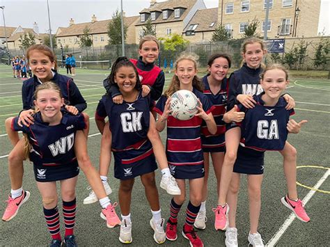 U12 Netball Win First Match Of The League Stamford School