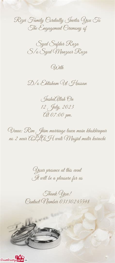 Syed Safdar Raza Free Cards