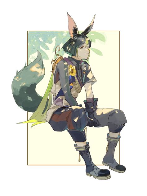 Tighnari Genshin Impact Drawn By Zuu Kyuudo Danbooru