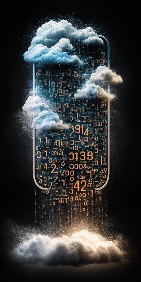 cloud computing technology concept created with generative ai