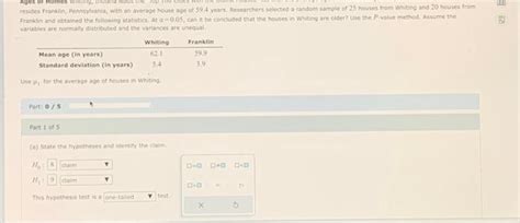 Solved A State The HypothseisB Compute The Test ValueC Chegg
