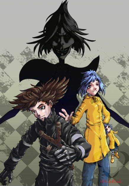Coraline Neil Gaiman Coraline And Wybie Clay Animation Coraline Aesthetic Corel Painter