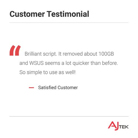 Aj Tek Corporation On Linkedin Wsus Windows Sccm Servermaintenance