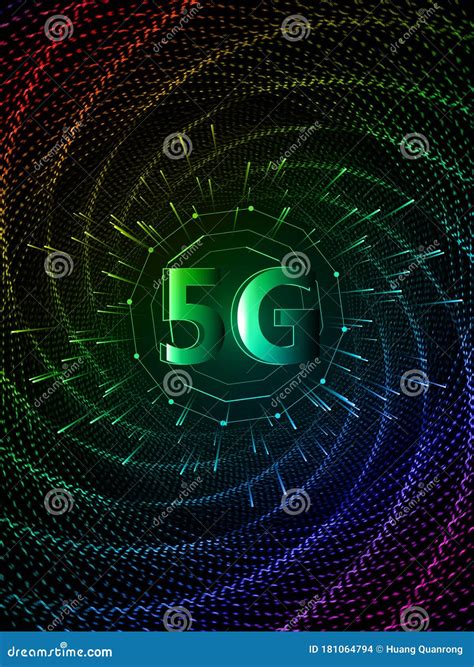 Hud 5g Connectivity Of Digital Data And Conceptual Futuristic Information Of Internet Of Things