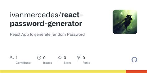 Github Ivanmercedes React Password Generator React App To Generate