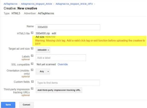 How To Fix Clicktag Issue In HTML Ads