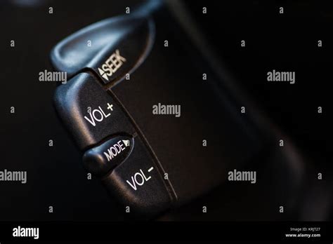 Car Radio Buttons Stock Photo Alamy
