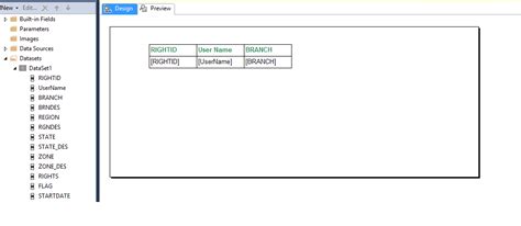 Reporting Services Ssrs Table To Fetch All Columns At Once Stack