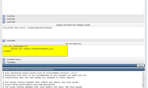 How To Force A Domain To Use HTTPS On A Directadmin Server With Nginx