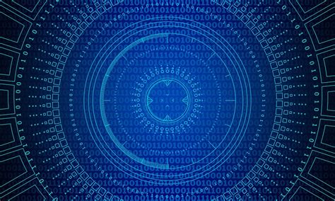 Download Technology Binary Computer Royalty Free Stock Illustration