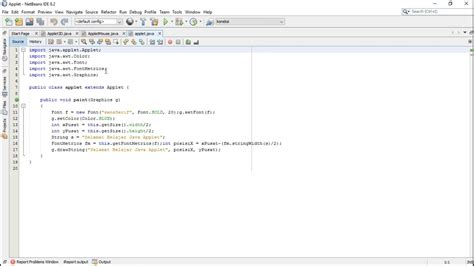 Demo Tampilan Program Applet Applet 3d And Appletmouse Di Java