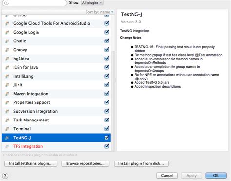 Cant Install Tfs Plugin In Android Studio Stack Overflow