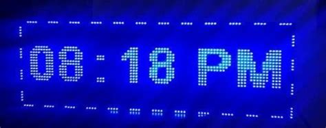 Blue Wall Mounted P LED Scrolling Display Board Dimension X Cm At Square Feet