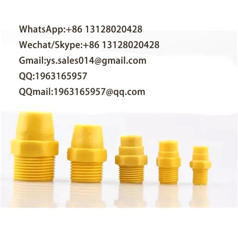 Pp 와이드 앵글 솔리드 스프레이 콘 노즐 플라스틱 풀 콘 스프레이 노즐 솔리드 콘 제트 스프레이 노즐 냉각 및 청소 가스gas Engine Fuel Saver