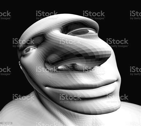 재미있는 캐리커처 아바타 또는 인쇄를 위한 창의적인 디자인 포스터 엽서 또는 배너로 사용할 수 있습니다 3d 벡터 그림입니다