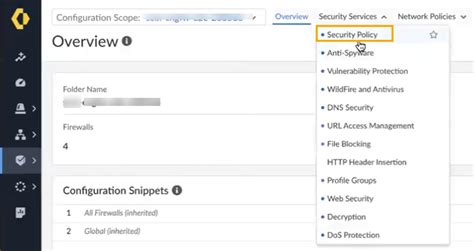 Strata Cloud Manager Policy Management
