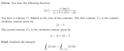 Solved Given You Have The Following Function Chegg