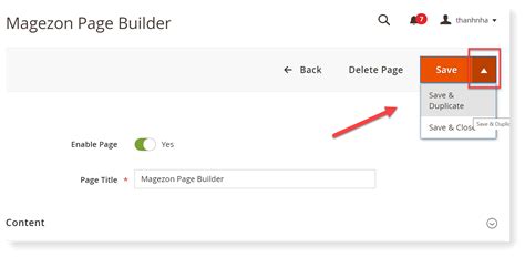 duplicate magento cms page in 5 steps magezon