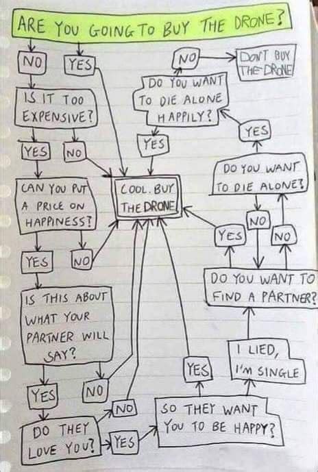 Are You Going To Buy The Drone Flowchart Multicopter