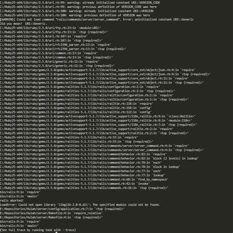 Ruby Libglib 200 Dll Not Found On Windows Every Time When I Try To