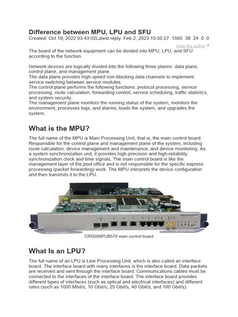difference between mpu sfu and lpu download free pdf network