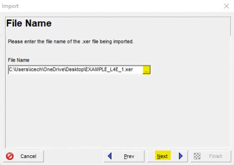 Importing Exporting XER XML Files In Primavera P6
