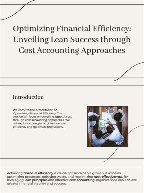 Wepik Optimizing Financial Efficiency Unveiling Lean Success Through Cost Accounting Approaches