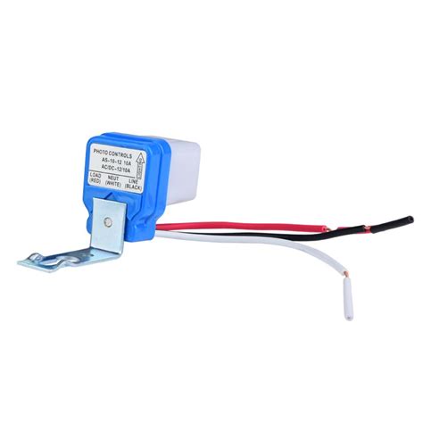 Light Control Sensor Adjustable Street Light Tube Photoelectric Switch Intelligent Induction