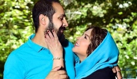 ژشت عاشقانه ولی منشوری شهره لرستانی با همسرش عکس عجیب