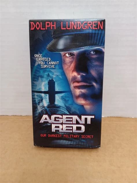 Agent Red Vhs Dolph Lundgren £6 16 Picclick Uk