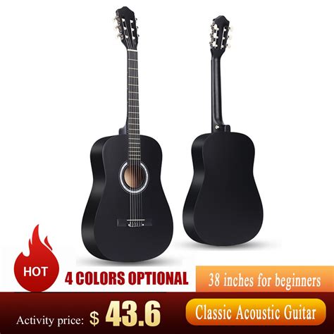 38 Classic Acoustic Guitar 38 Inches 6 Strings A Grandado