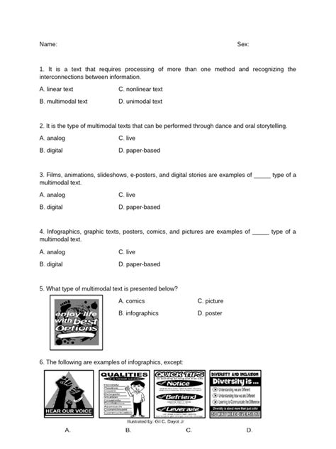 Pre Test Post Test Pdf Infographics Pre Test Post Test Pdf Infographics