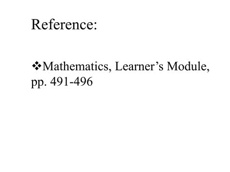 Measures Of Central Tendency Ungrouped Data Pptx