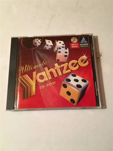 ULTIMATE YAHTZEE CD Rom Computer Game For Windows 3 1 And Windows 95 8 81 PicClick CA