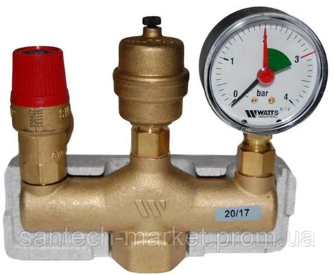 Группа безопасности котла Watts Ksg Msvm 1530iso купить в интернет