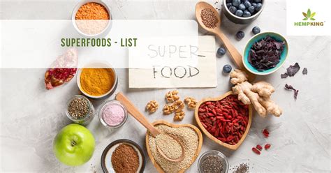Superfoods Definition List Examples Hempking Blog