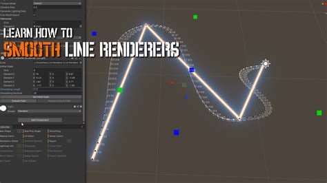 smooth a line renderer using bezier curves automatically place tangent