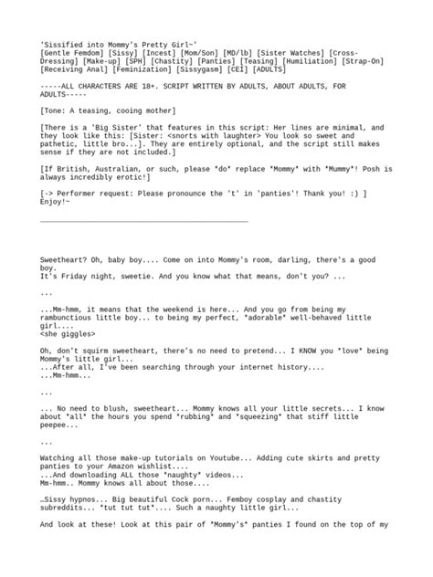 Sissified Pdf Human Sexuality