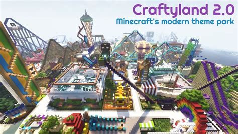 Minecraft Theme Park Schematic Building A Minecraft Theme Pa