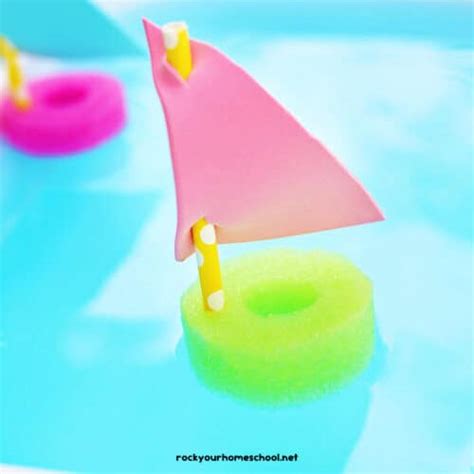 Pool Noodle Boats How To Make And Enjoy For Stem Fun Rock Your Homeschool