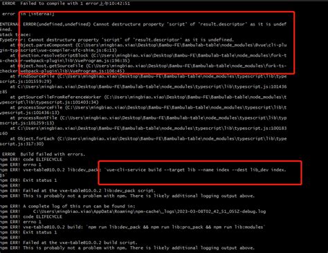v3 版本 将源码拉下来本地进行build失败 · issue 1975 · x extends vxe table · github