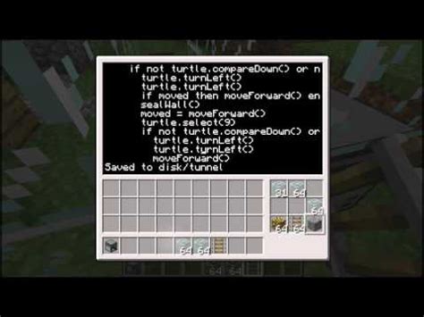 Applications Of ComputerCraft Tutorial Turtles Part YouTube