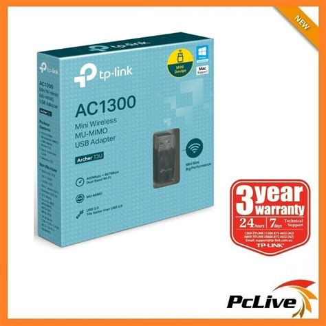 Tp Link Archer T U Mbps Dual Band Ghz Wireless Usb Adapter