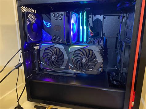 Just Finished Installing A Vertical Gpu Bracket For My Rtx 2070 S R Nvidia