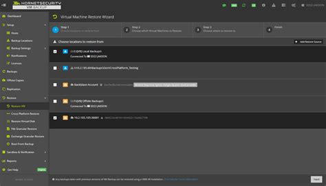 How To Restore VM As Clone Hornetsecurity KnowledgeBase