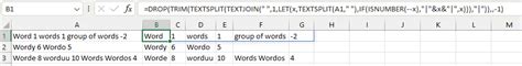 Split Cells Containing Both Strings And Numbers Into Separate Cells In